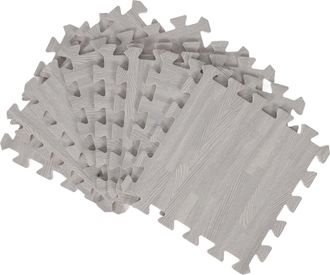 BESTONZON 8 Stück Teiliges Schaumstoff Puzzle Bodenmatten rutschfest Stoßdämpfend Gepolstert Interlocking Spielmatte für Junge Mädchen Krabbelbereich Wohnzimmer