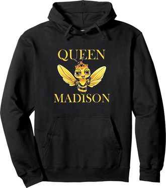 BDAZ Queen Madison Bee Honeybee Bumblebee Damen Mädchen Pullover Hoodie