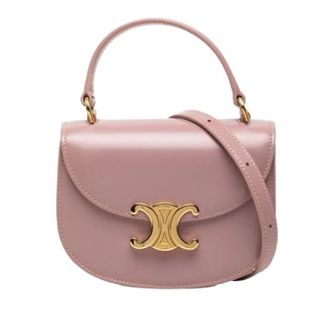 Celine Pre-owned Clea Handbag - Femme - Pre-owned - Rose - Taille: ONE Size