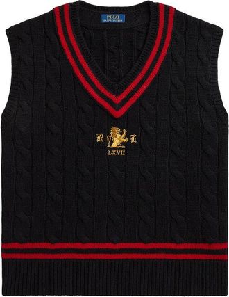 Polo Ralph Lauren Pullover 710B28790001 Schwarz Regular Fit
