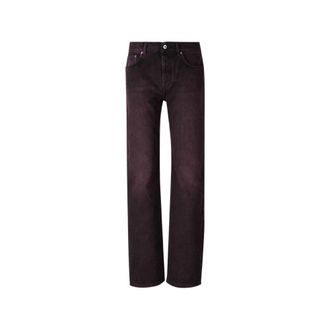 Off-white Gerades Jeans - - Jeans - Damen - Rosa - W27