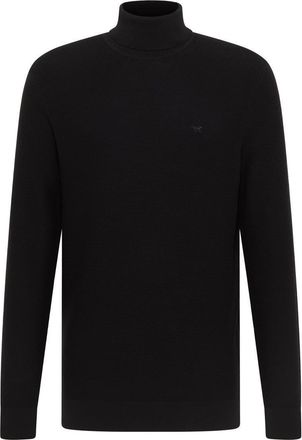 Mustang Jeans Herren Style Elgin Pullover, Jet Black 4188, XX-Large