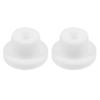 Hemobllo 2 St&uuml;ck Badewannenstopfen aus Gummi Runde &Uuml;berlaufabdeckungen Klein Schwarz f&uuml;r Badewannen&uuml;berlauf Badewannenzubeh&ouml;r f&uuml;r Zuhause