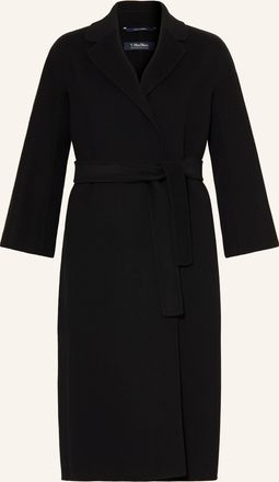 Max Mara Wollmantel Esturia schwarz