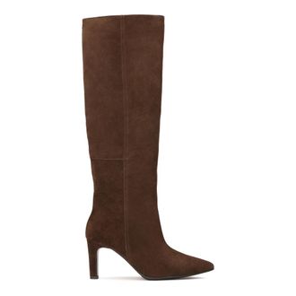 Kazar Elegante braune Wildlederstiefel - - Shoes - Damen - Braun - 39 EU
