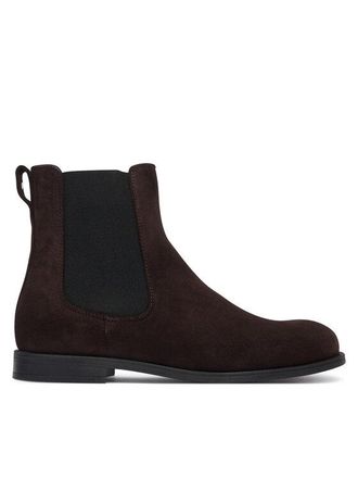 HUGO BOSS Klassische Stiefeletten Lycia 50573213 Dunkelbraun