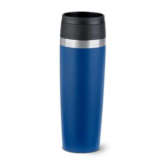 Emsa N2023650 Travel Mug Classic 0,5 Liter, neuer Komfort-Schraubverschluss, Pulverbeschichtung, Edelstahl, 6h hei&szlig; und 12h kalt, 100% dicht, 360&deg;-Trink&ouml;ff