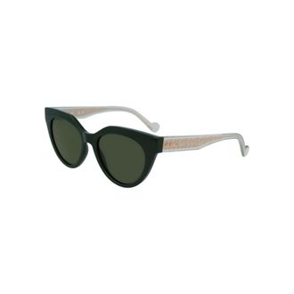 Liu Jo Femme, Accessoires, Vert, Taille: ONE Size Lunettes de soleil &agrave; monture inject&eacute;e avec verres teint&eacute;s