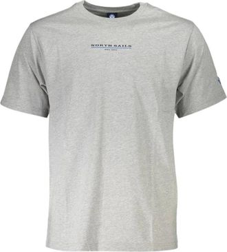 North Sails Homme, Tops, Gris, Taille: M T-shirt à manches courtes Comfort Fit