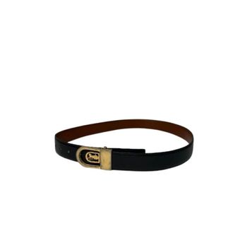 Celine Pre-owned Vintage Carriage Belt - - Pre-owned - Damen - Schwarzk - ONE SIZE