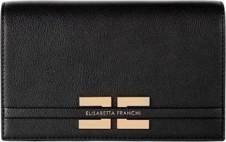 Elisabetta Franchi Femme, Sacs, Noir, Taille: ONE Size Pochette