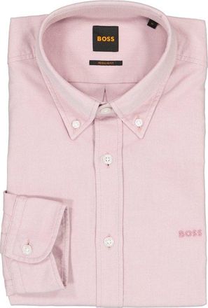 Boss Orange by Hugo Boss BOSS Orange Herren Hemd rosa Baumwolle