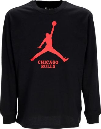Nike Jordan NBA Essentials L/S Tee Chibul - - Sport - Herren - Schwarzk - XL