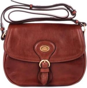 The Bridge Femme, Sacs, Brun, Taille: ONE Size Sac bandouli&egrave;re avec logo sur le devant