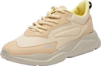 HUGO BOSS Damen Leon_Runn_cvpuw Sneaker, Medium Beige265,38 EU