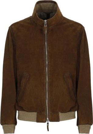 The Jack Leathers Homme, Vestes, Brun, Taille: L Tobia Suede Jacket