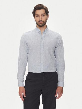 Lindbergh Lindbergh Hemd 30-203344B Himmelblau Relaxed Fit