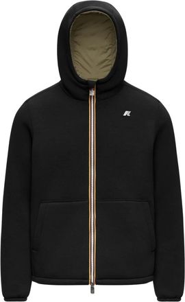 K-Way Veste r&eacute;versible Jack Spacer Nylon - Homme - Vestes - Noir - Taille: S
