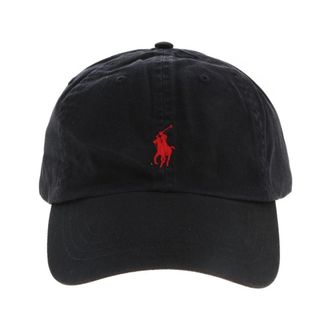 Polo Ralph Lauren Schwarze Baseballkappe mit gesticktem Logo - - Accessories - Herren - Schwarzk - ONE SIZE