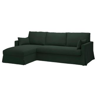 IKEA HYLTARP Bezug 3er-Sofa+R&eacute;camiere links