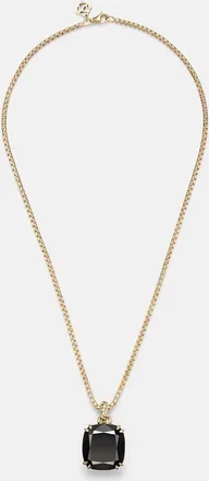 David Yurman Halskette Marbella aus 18kt Gelbgold (750/1000) mit Onyx