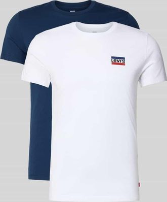 Levi's T-Shirt mit Label-Print im 2er-Pack