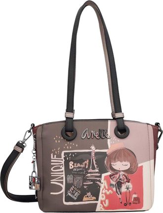 Anekke Umh&auml;ngetasche Schultertasche Mademoiselle Tote Bag Multicolor mehrfarbig