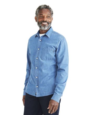 Dockers MensORIGINAL SHIRT SLIMA1114XXL -GLORY LIGHT INDIGO