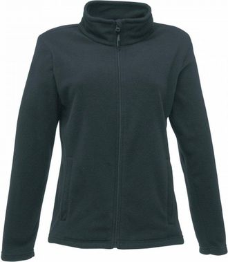 Regatta Micro-Fleecejacke für Damen mit durchgehendem Reißverschluss, Robbengrau, Größe 46