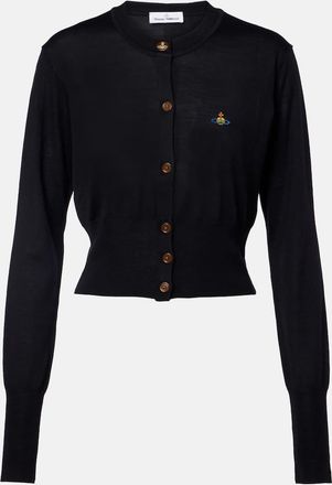 Vivienne Westwood Cropped-Cardigan Bea aus Wolle und Seide