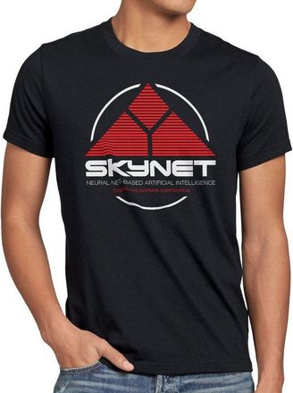 style3 T-Shirt Skynet terminator film arnold t-800 schwarzenegger t-1000