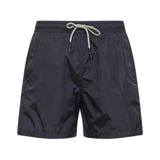 D4.0 Badeshorts mit Kordelzug - - Swimwear - Herren - Blau - L