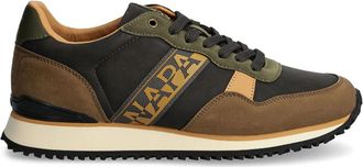 Napapijri baskets à empiècements - Marron