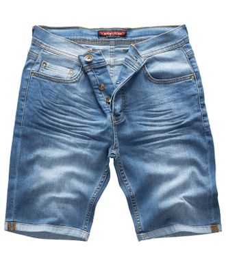 Rock Creek Herren Shorts Jeansshorts Denim Short Kurze Hose Herrenshorts Jeans Sommer Hose Stretch Bermuda Hose Blau RC-2211 Longliveblue W30