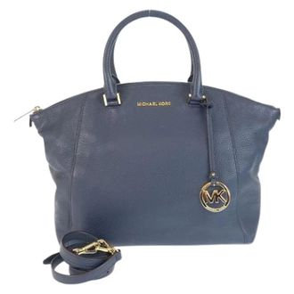 Michael Kors Sac &agrave; main doccasion - Femme - Pre-owned - Bleu - Taille: ONE Size
