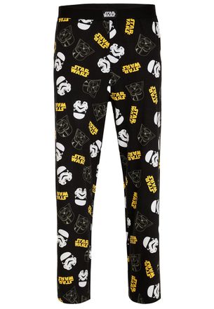 Recovered Clothing Loungepants - Starwars Darth Vader & Storm Trooper All Over Print - Black XXL