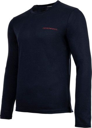 Emporio Armani T-Shirt Herren Longsleeve 1er Pack Baumwolle Pure Cotton (Packung, 1er Pack)