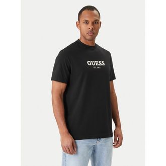 Guess T-Shirt M6GI16 K3032 Schwarz Regular Fit