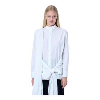 Yohji Yamamoto Damen, Blusen & Hemden, Wei&szlig;, SGr&ouml;&szlig;e