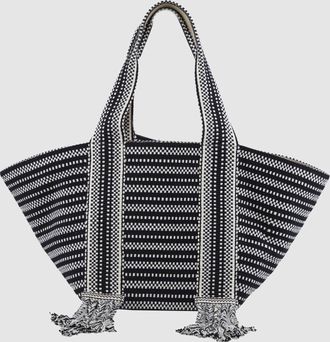 Amambaih Sac Chulo Large Ivory-Black