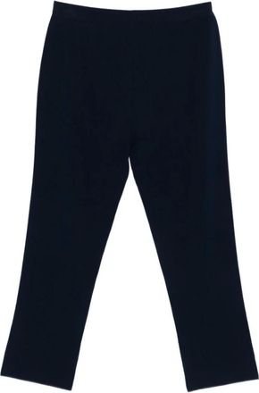 Marina Rinaldi Femme, Pantalons, Bleu, Taille: 38 FR Mrnfranz Pantalon Cady Coupe Droite