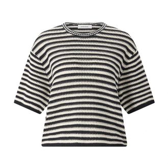 Anine Bing Rundhals-Strickware - - Knitwear - Damen - Schwarzk - XS