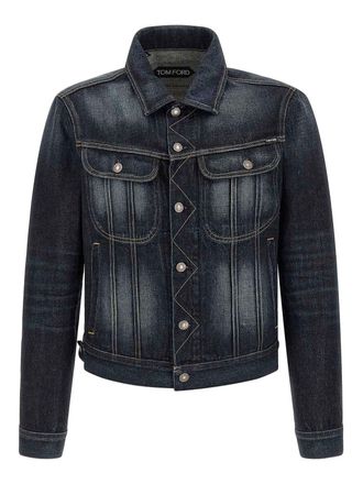 Tom Ford Veste Casual - Bleu