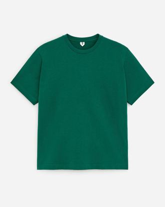 Arket Lockeres T-Shirt 220 GSM -Gr&uuml;n