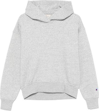 Champion Hoodie mit Logo-Stickerei - Grau