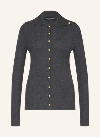 Dolce & Gabbana Strickjacke grau