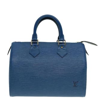 Louis Vuitton Pre-owned Cuir sacs-main - Femme - Pre-owned - Bleu - Taille: ONE Size