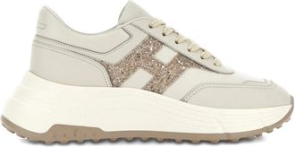 Hogan Femme, Chaussures, Beige, Taille: 39 EU Hi-Fi Baskets