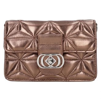 La Carrie Gl&auml;nzende Mini-Schultertasche - - Bags - Damen - Braun - ONE SIZE