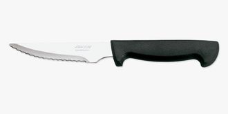 Arcos Steakmesser Set - Edelstahlklinge 115 mm - Ergonomischer Griff - Vielseitig f&uuml;r Fleisch und t&auml;gliche Mahlzeiten